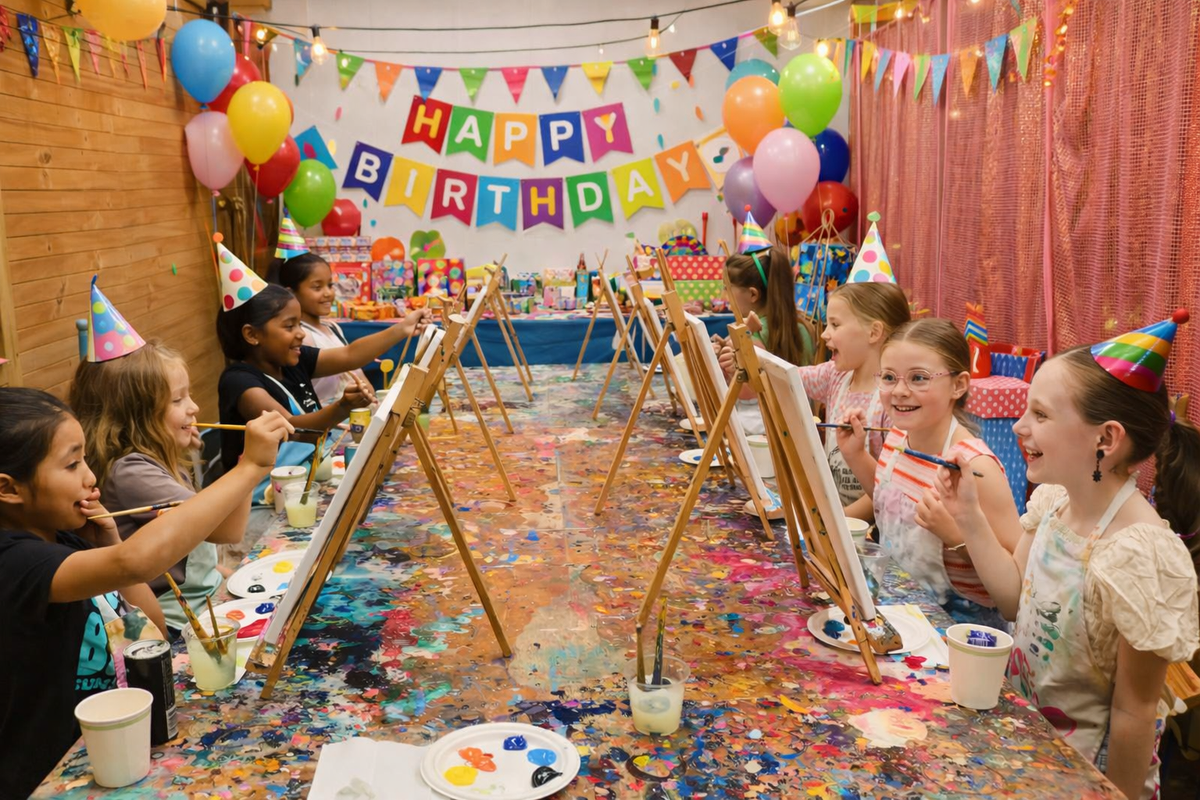 Kids Birthday Parties in Brisbane & Gold Coast | Splatter & Splash ...