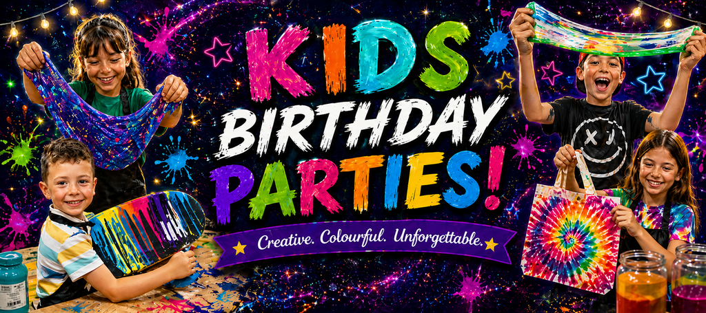 Kids Birthday Parties in Brisbane & Gold Coast | Splatter & Splash ...